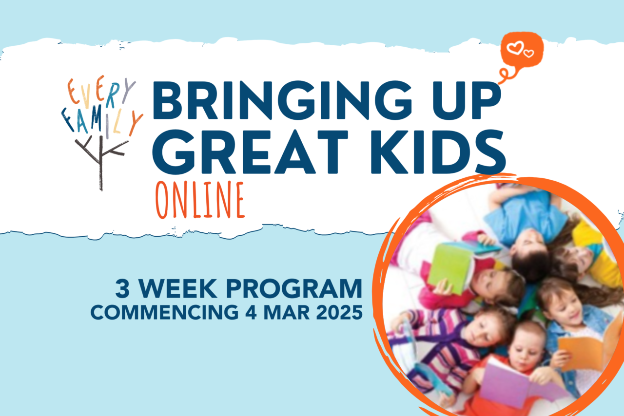ONLINE: Bringing Up Great Kids 3-Week Program - VPG